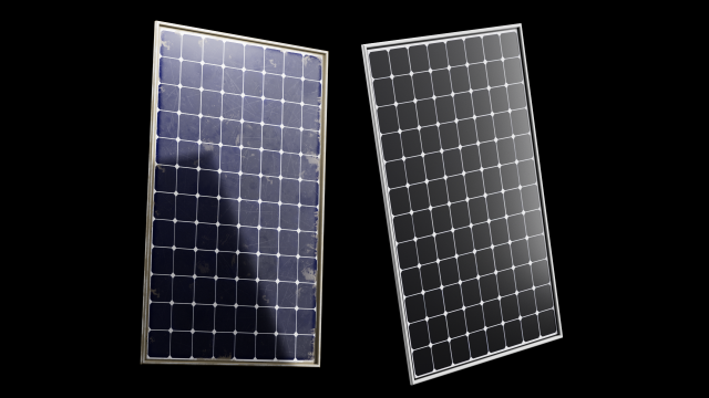 Solar Panel Ecology energy Low Poly Low-poly 3D Model in Other 3DExport