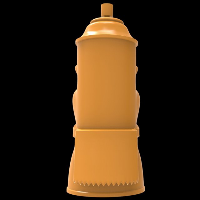 Monster Can 12 3D Print Model in Monsters & Creatures 3DExport