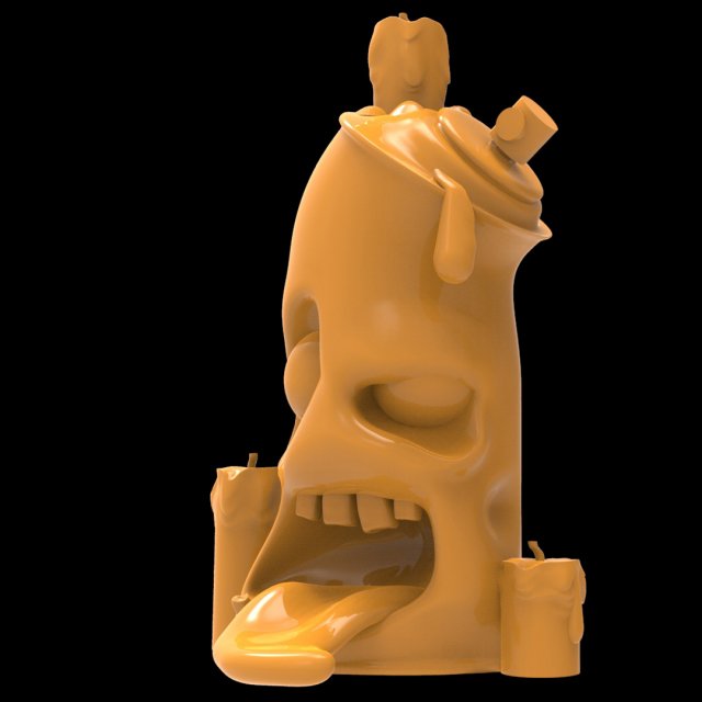 Monster Can 15 Model Cetak 3D in Monster & Makhluk 3DExport