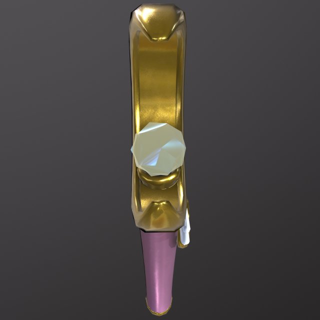 Lunar Prism Sailor Moons Magical Staff Low-poly 3D Model in Toys 3DExport