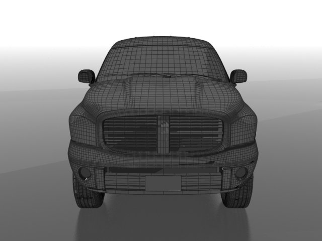 Dodge Ram 2500 3D Model in Van and Minivan 3DExport