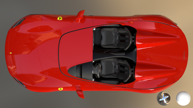 Ferrari Monza SP2 2019 3D Model in Cart 3DExport