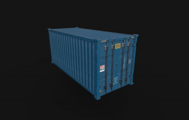 Shipping Container 3D Model in Shipping Containers 3DExport