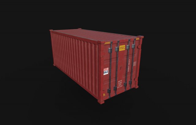 Shipping Container 3D Model in Shipping Containers 3DExport