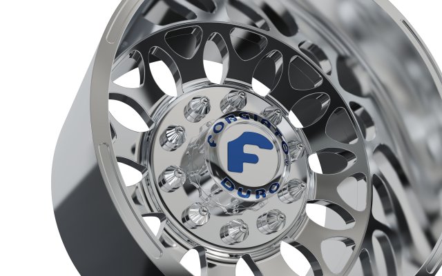 REAR forgiato Grano- DURO DUALLY WHEEL3D MODEL 3D Print Model in ...