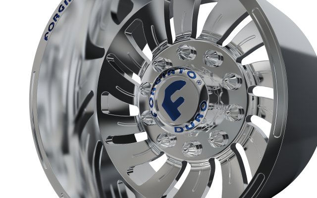 REAR forgiato Turbinata DURO DUALLY WHEEL 3D MODEL 3D Print Model in ...