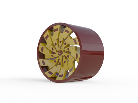 RUCCI FORGED fam WHEEL MODÈLE D'IMPRESSION 3D Modèles 3D en vedette in ...