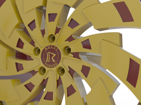 RUCCI FORGED fam WHEEL MODÈLE D'IMPRESSION 3D Modèles 3D en vedette in ...
