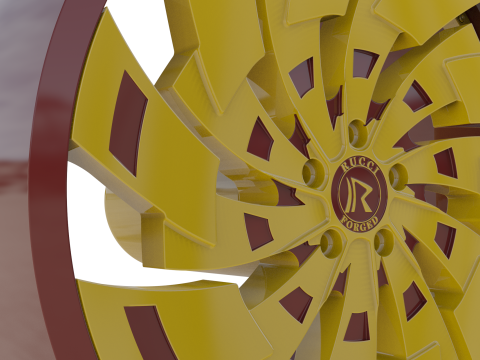 RUCCI FORGED fam WHEEL MODÈLE D'IMPRESSION 3D Modèles 3D en vedette in ...