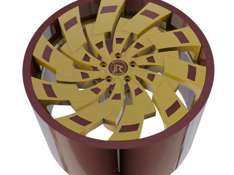 RUCCI FORGED fam WHEEL MODÈLE D'IMPRESSION 3D Modèles 3D en vedette in ...