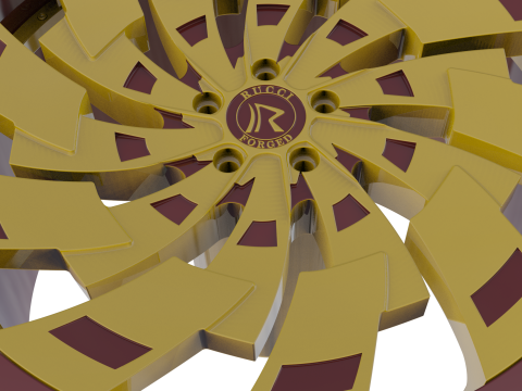 RUCCI FORGED fam WHEEL MODÈLE D'IMPRESSION 3D Modèles 3D en vedette in ...