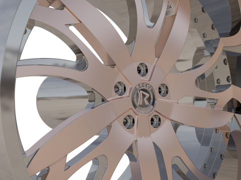 ROUE À Tige FORGÉE RUCCI MODÈLE D'IMPRESSION 3D Modèles 3D en vedette ...