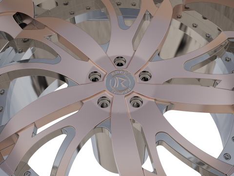 ROUE À Tige FORGÉE RUCCI MODÈLE D'IMPRESSION 3D Modèles 3D en vedette ...