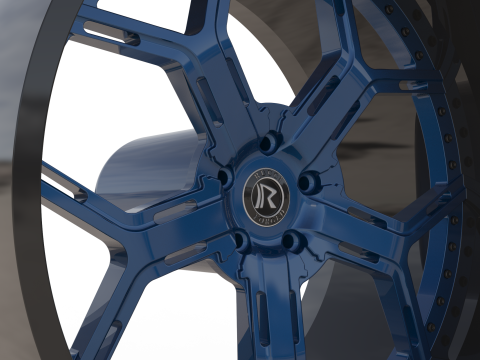 MODEL CETAK 3D RODA Vegas YANG DITEMPA RUCCI Model Cetak 3D in Otomotif ...