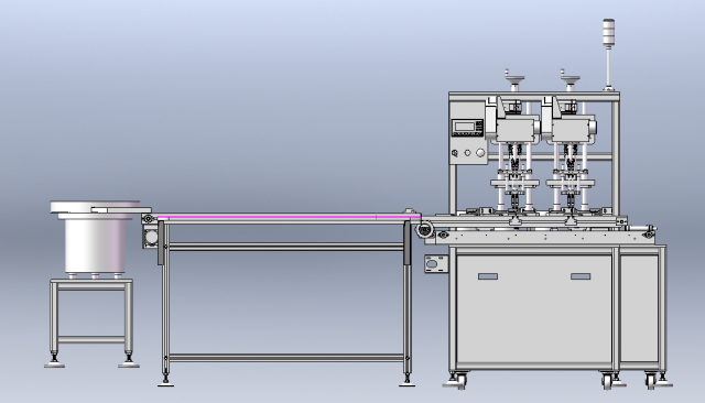Multiple Spindle Screw Machine 3D Model in Machines 3DExport