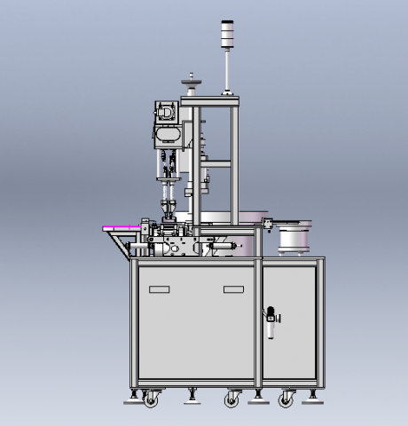 Multiple Spindle Screw Machine 3D Model in Machines 3DExport