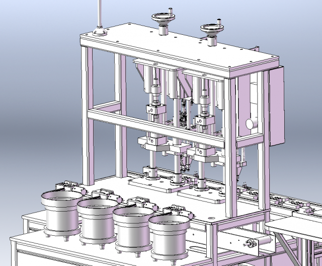 Multiple Spindle Screw Machine 3D Model in Machines 3DExport
