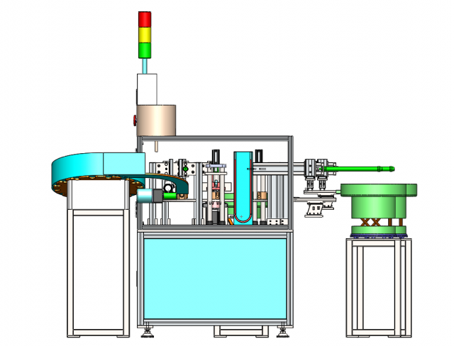 Medical Parts Automatic Assembly Machine 3D Model in Machines 3DExport