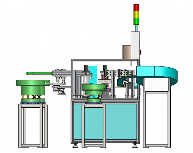 Medical Parts Automatic Assembly Machine 3D Model in Machines 3DExport
