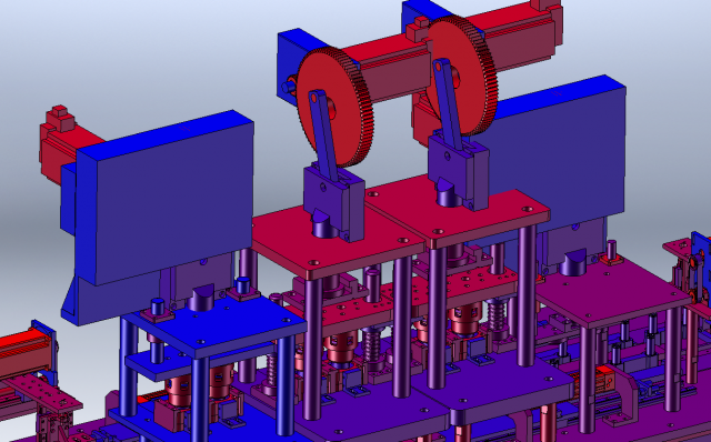 Cam-Driven Sealing Machine 3D Model in Machines 3DExport