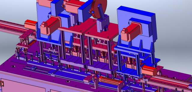 Cam-Driven Sealing Machine 3D Model in Machines 3DExport