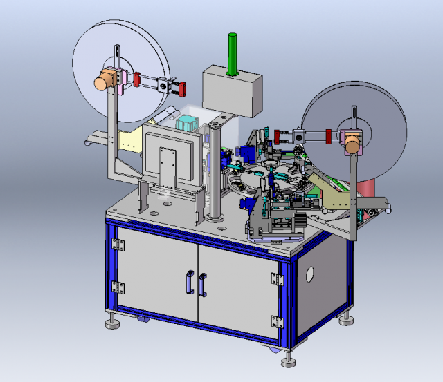 Hardware Automatic Assembly Machine 3D Model in Machines 3DExport