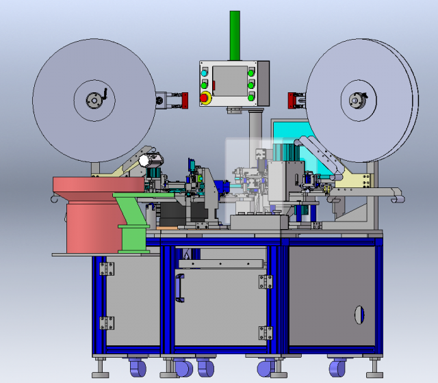 Hardware Automatic Assembly Machine 3D Model in Machines 3DExport