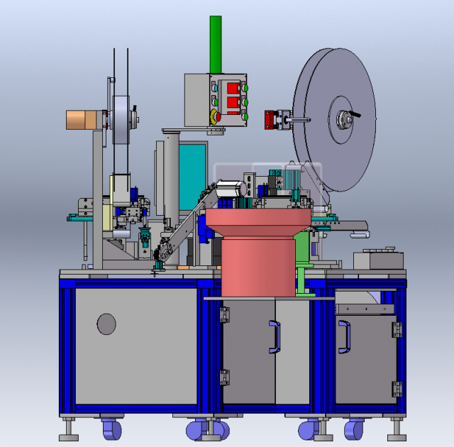 Hardware Automatic Assembly Machine 3D Model in Machines 3DExport