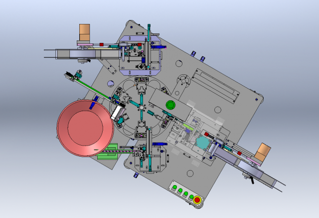 Hardware Automatic Assembly Machine 3D Model in Machines 3DExport