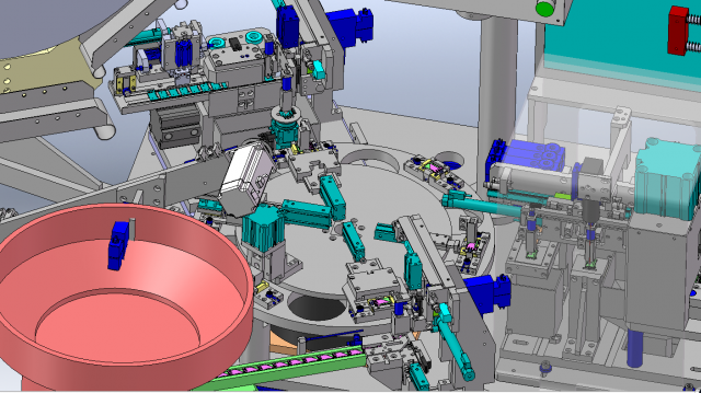 Hardware Automatic Assembly Machine 3D Model in Machines 3DExport