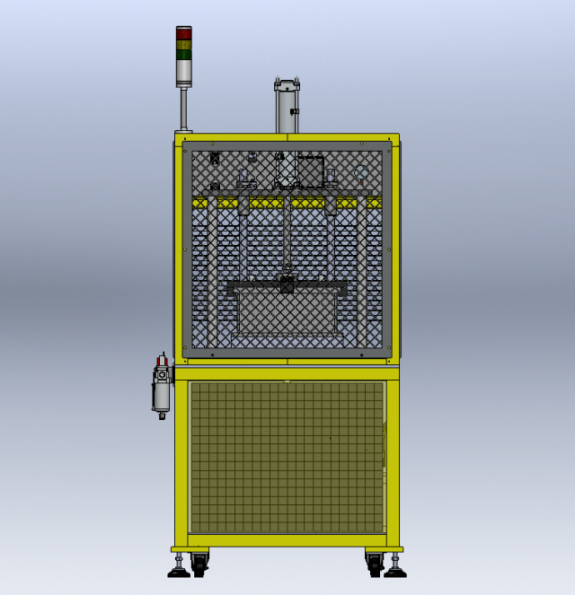 Vacuum Dryer 3D Model in Machines 3DExport