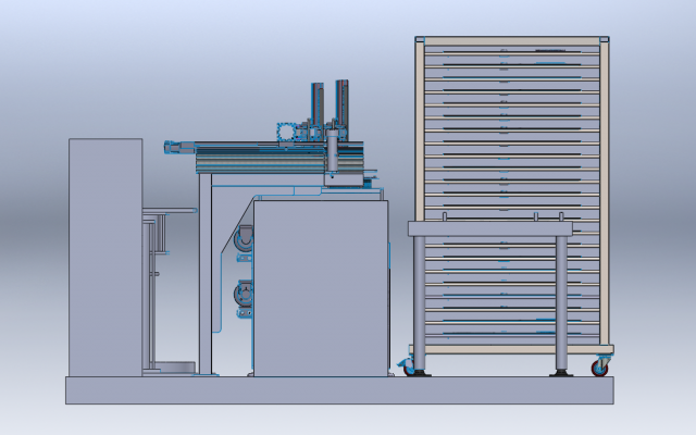 Three-Axis Robotic Arm Assembly Line with Automatic Gluing Workstation ...