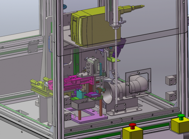Label Marking Machine 3D Model in Machines 3DExport