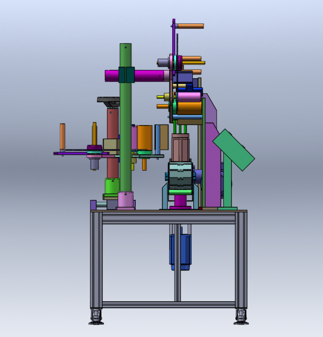 Labeling Machine 3D Model in Machines 3DExport