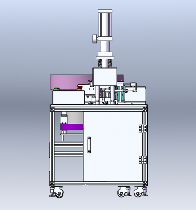 Semi-Automatic Fiber Optic Connector Assembly Machine 3D Model in ...