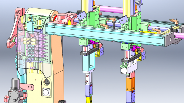 4-Axis Robotic Arm 650 Dual-Position Automatic Loading and Unloading ...