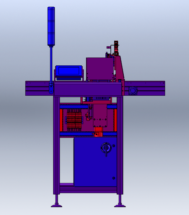 PCB PLACING MACHINE ASSEMBLY 3D Model in Machines 3DExport