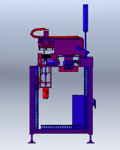 PCB PLACING MACHINE ASSEMBLY 3D Model in Machines 3DExport