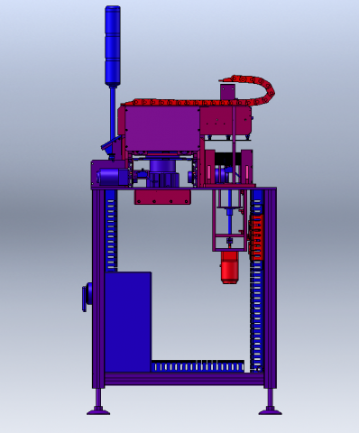 PCB PLACING MACHINE ASSEMBLY 3D Model in Machines 3DExport