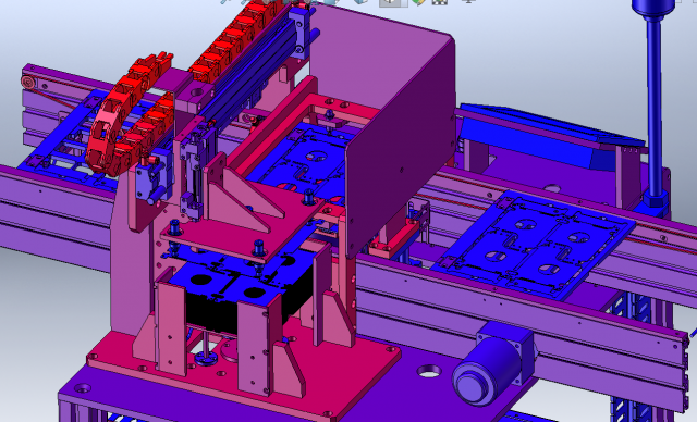 PCB PLACING MACHINE ASSEMBLY 3D Model in Machines 3DExport