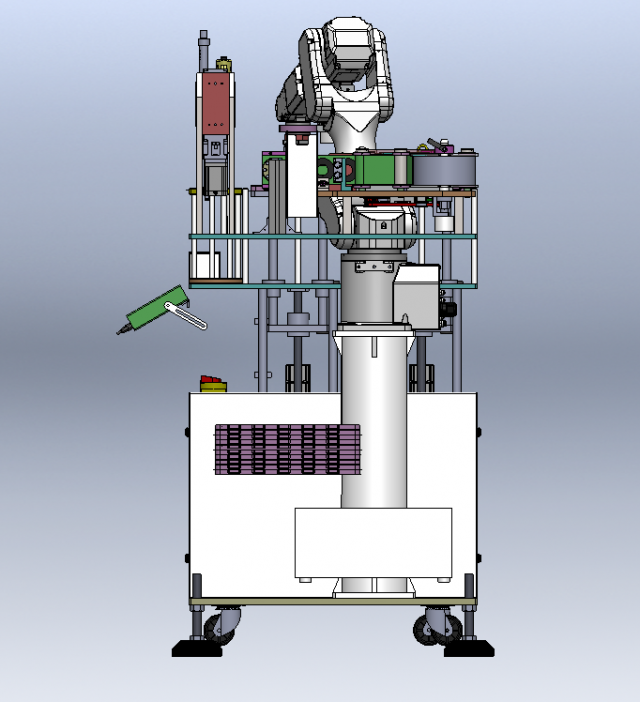 Automatic Assembly Machine for PCB Board Fixtures 3D Model in Machines ...