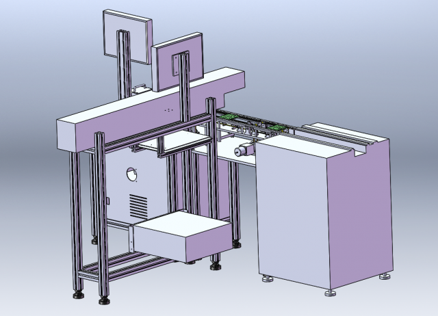 Integrated Machine for LED Component Packaging Inspection 3D Model in ...