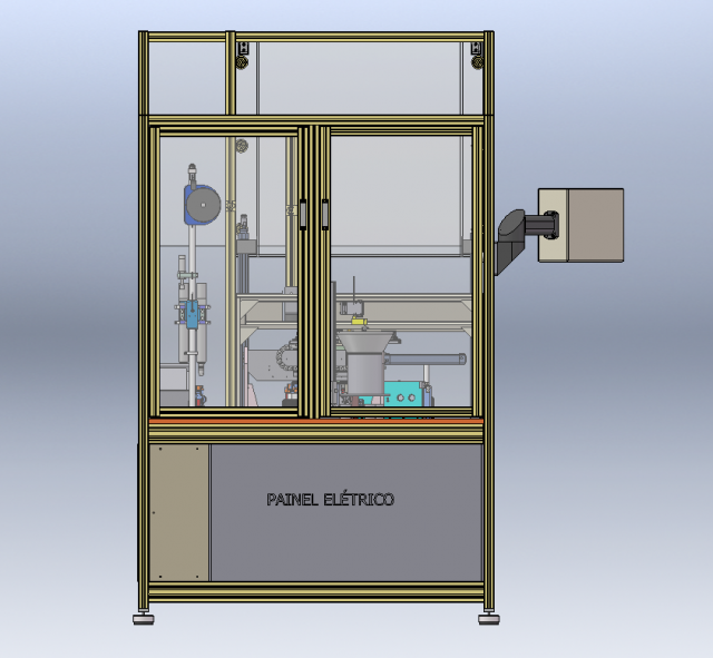BMS Battery Management System Assembly Machine 3D Model in Machines ...