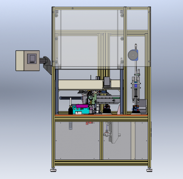 BMS Battery Management System Assembly Machine 3D Model in Machines ...