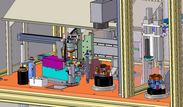 BMS Battery Management System Assembly Machine 3D Model in Machines ...