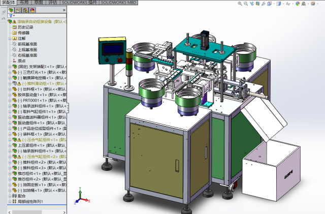 Printer Bearing Assembly Machine 3D Model in Machines 3DExport