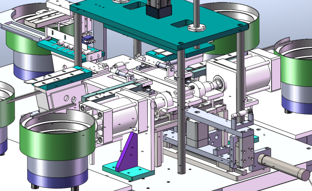 Printer Bearing Assembly Machine 3D Model in Machines 3DExport