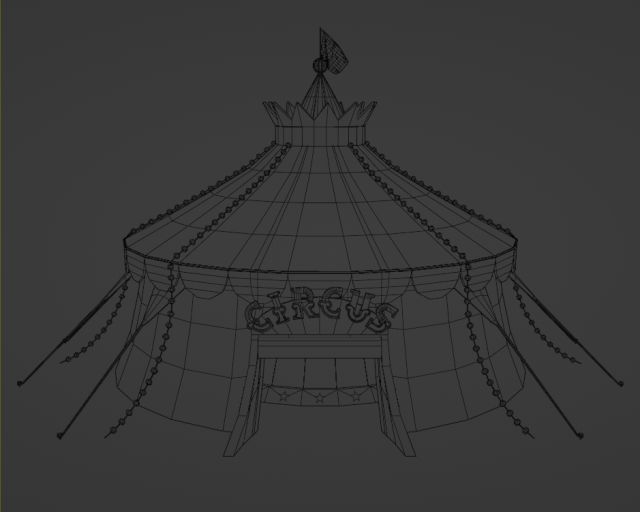 Circus 3D Model in Other 3DExport
