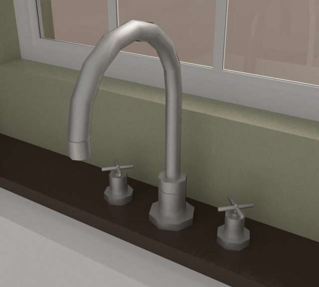 Kitchen 3D Model in Kitchen 3DExport