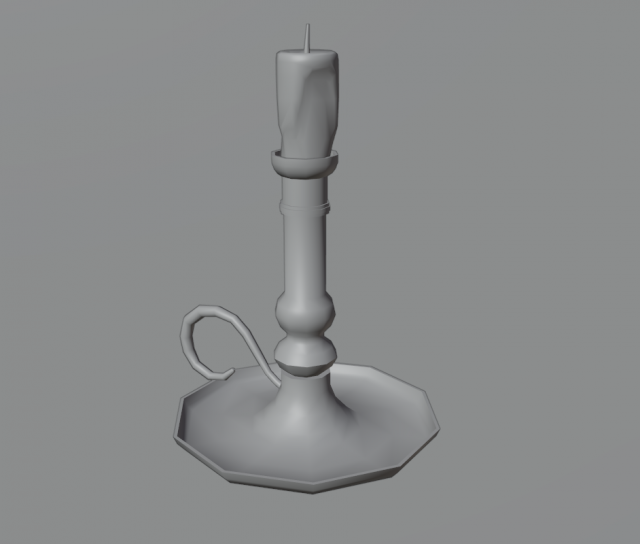 Candlestick 3D Model in Other 3DExport